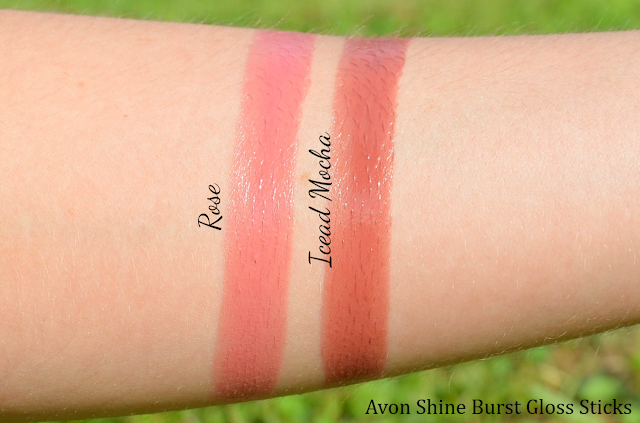Avon Shine Burst Gloss Stick Iced Mocha & Rose — Lana Talks