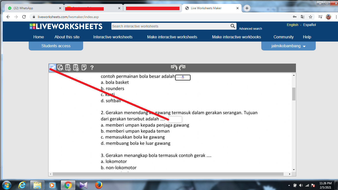 MEMBUAT SOAL DENGAN MENGGUNAKAN APLIKASI LIVE WORKSHEET - Literasi News