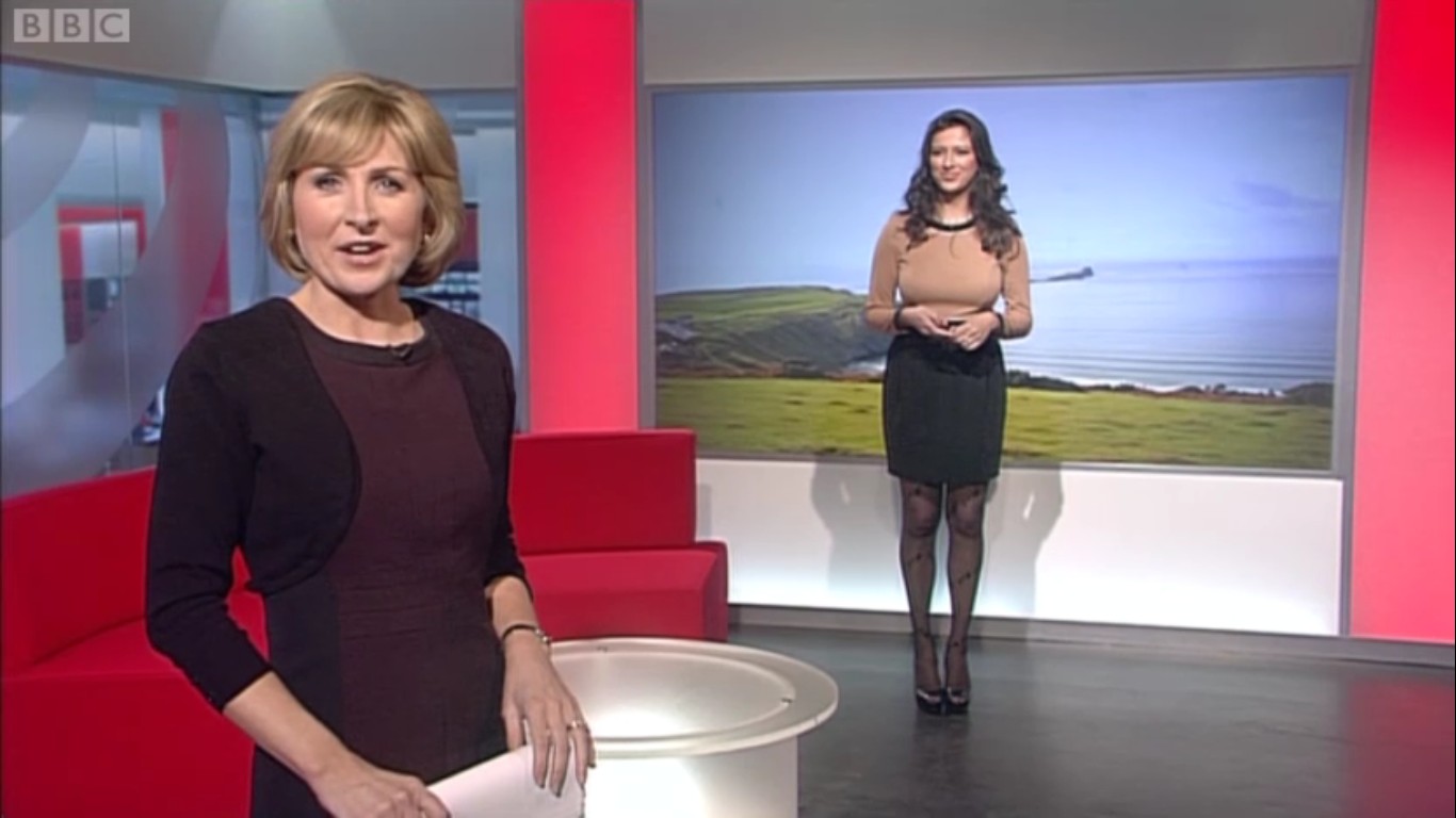 Uk Regional News Caps Behnaz Akhgar Bbc Wales Weather