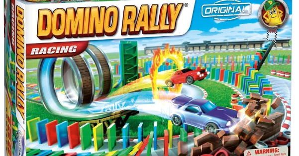 The Playful Otter: Domino Rally Racing