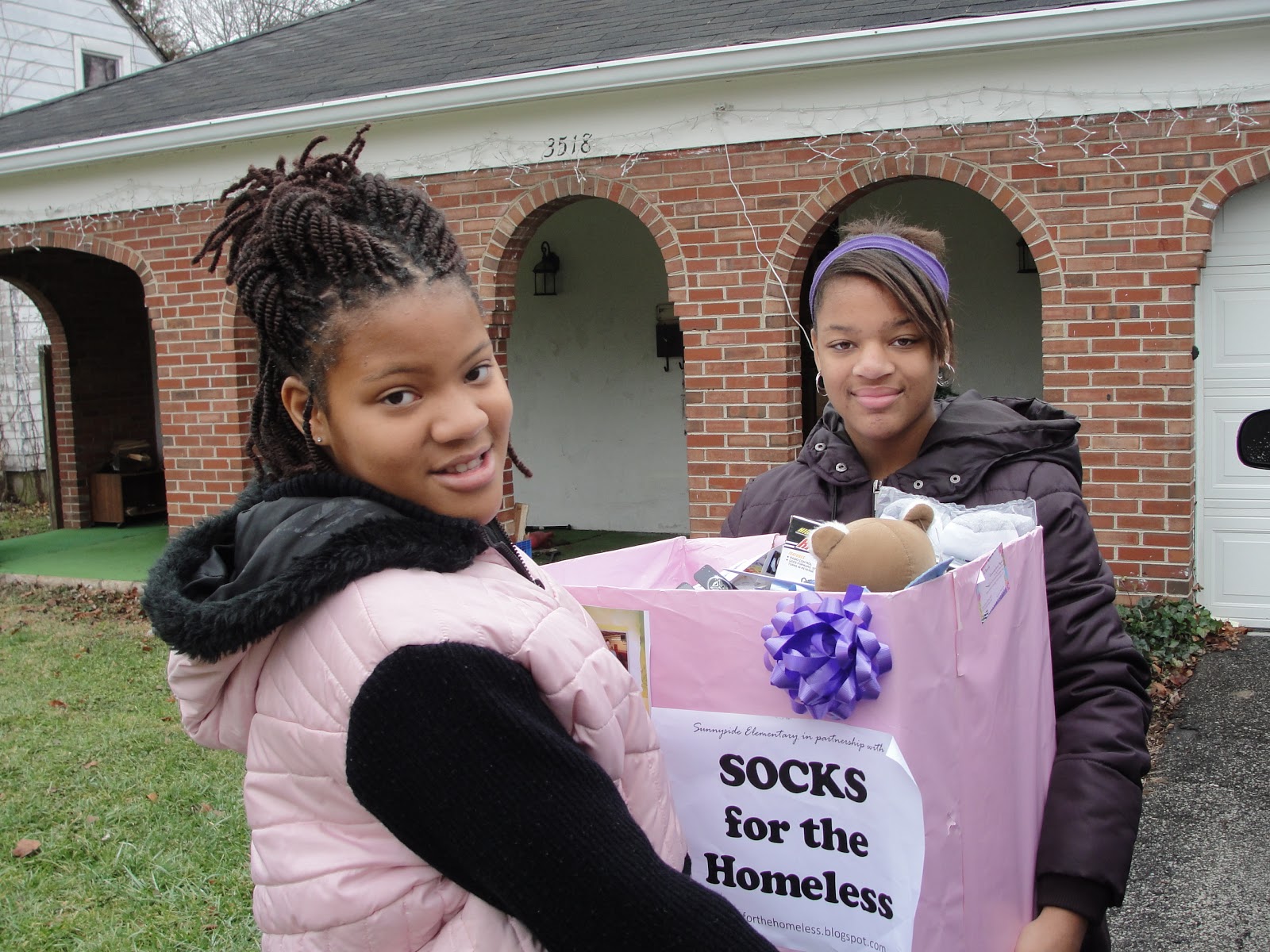 Socks For The Homeless: Photos