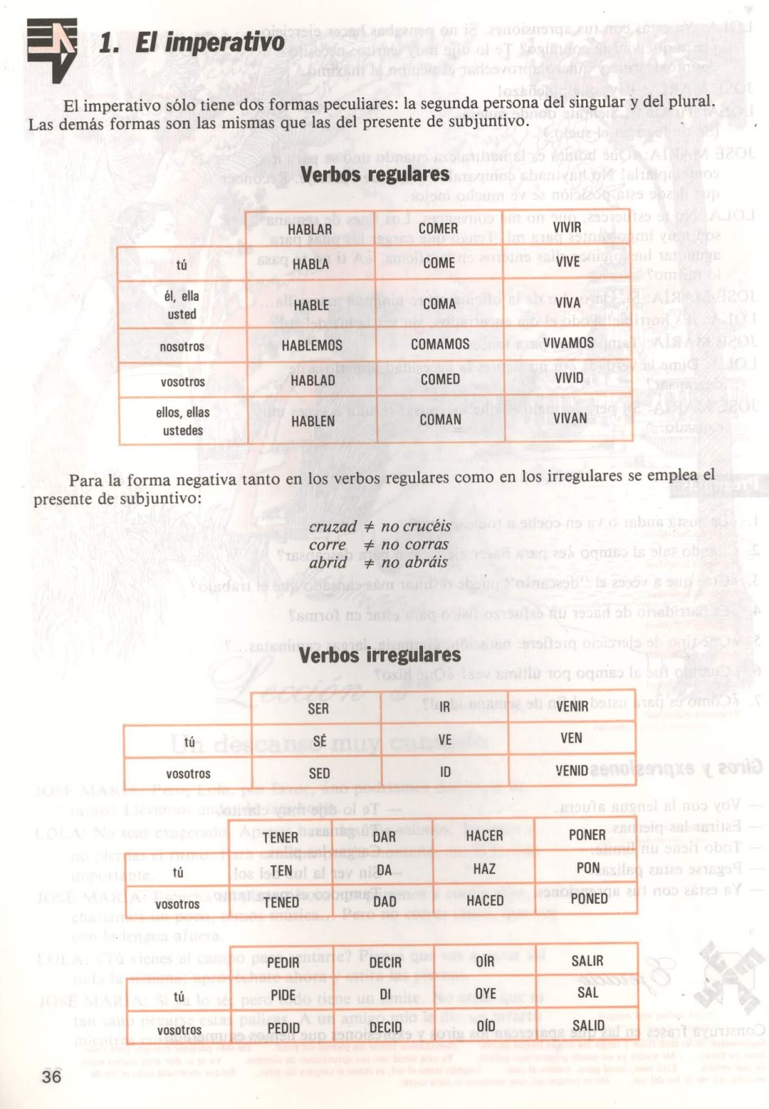HISPANOAMÉRICA: RINCÓN DE MIS ALUMNOS: CURSO "EL IMPERATIVO EN ESPAÑOL"