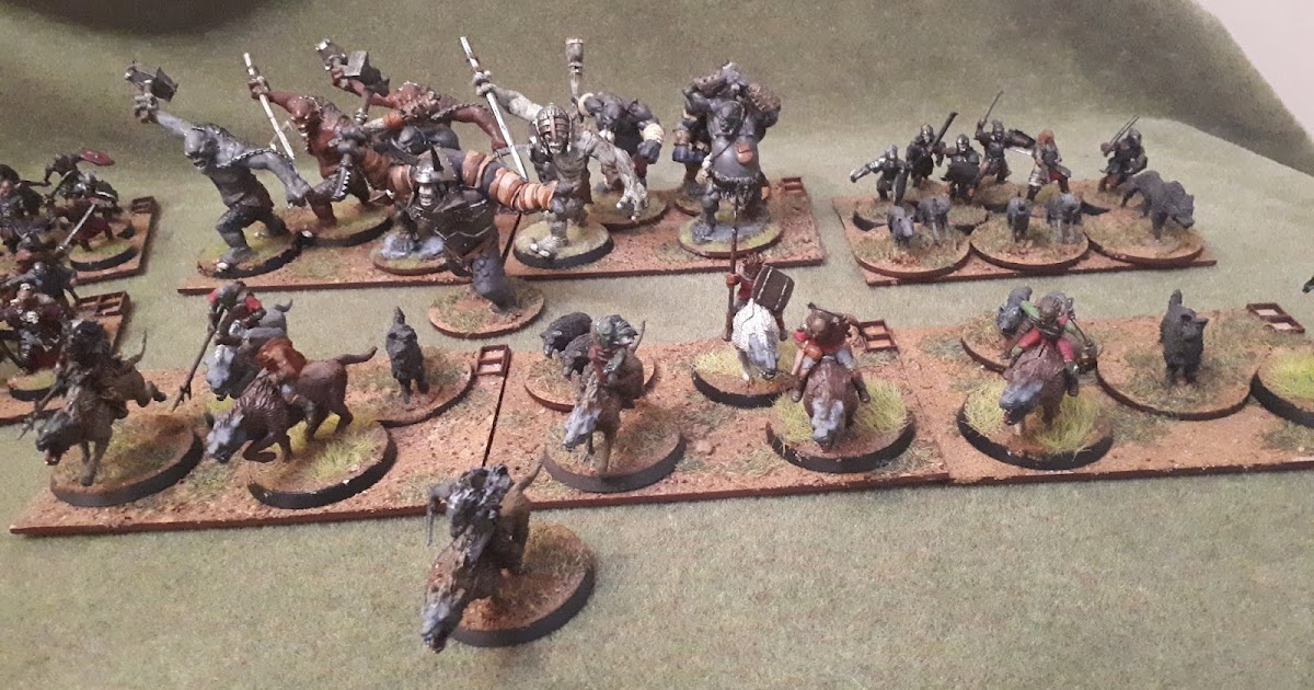 Scotty's Wargaming: War of the Silmarils, Orcs of Morgoth