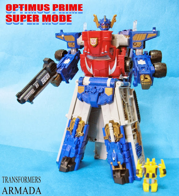 TRANSFORMERS ARMADA Leader class OPTIMUS PRIME(Super mode)變形金剛大艦隊領袖級柯柏文 ...