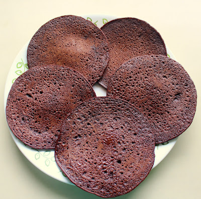 Annapurna: Ragi Chocolate Pancake