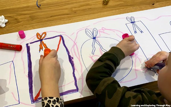 Learning and Exploring Through Play: Gift Collaborative Art