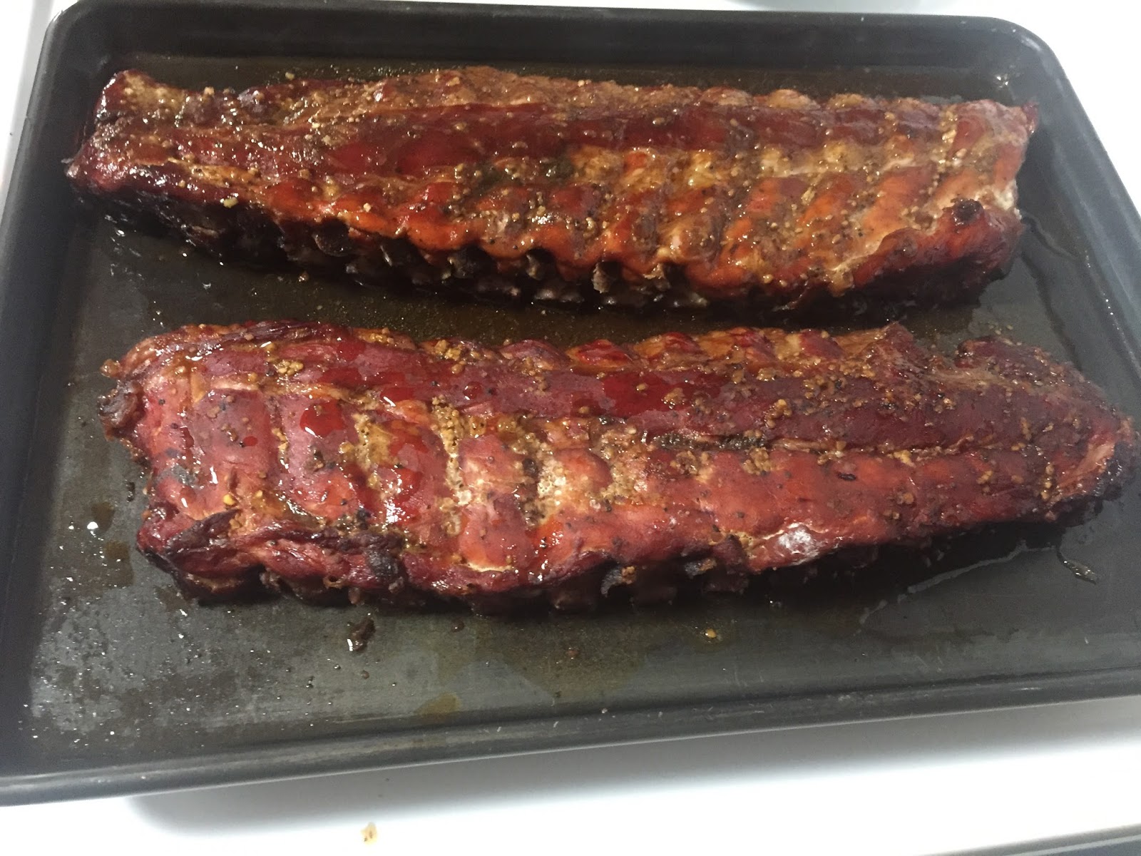 BAZziggy Cooking: Apple Smoked Baby Back Ribs