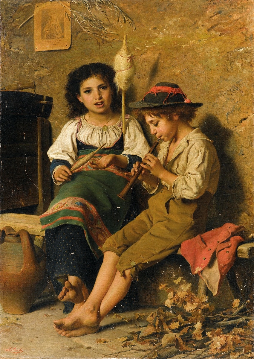 Luigi Bechi (1830-1919) | Genre painter | Tutt'Art@ | Pittura ...