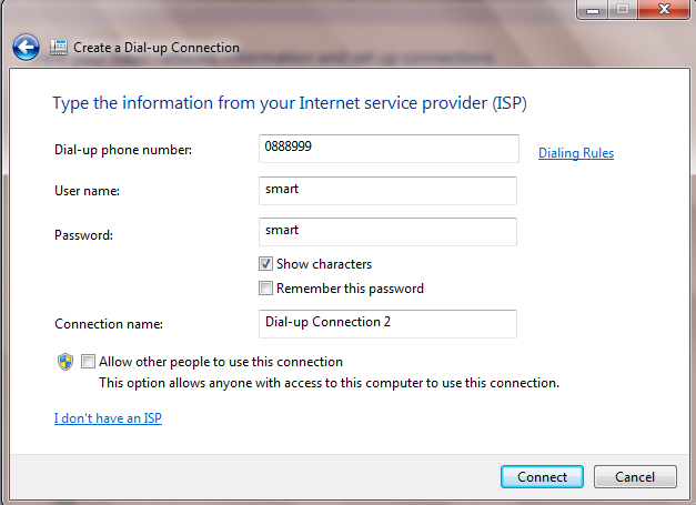 Setting dial up internet menggunakan hp - Tutorial Komputer