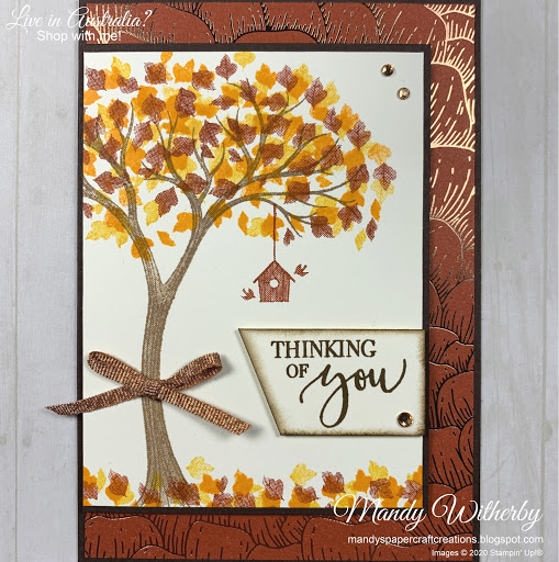 Autumn Leaves Card