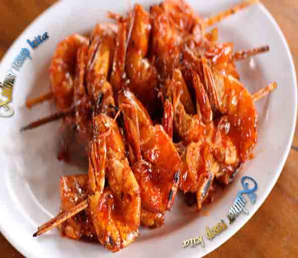 Resep sate Udang nikmat khas watulungsur - kuliner resep kita