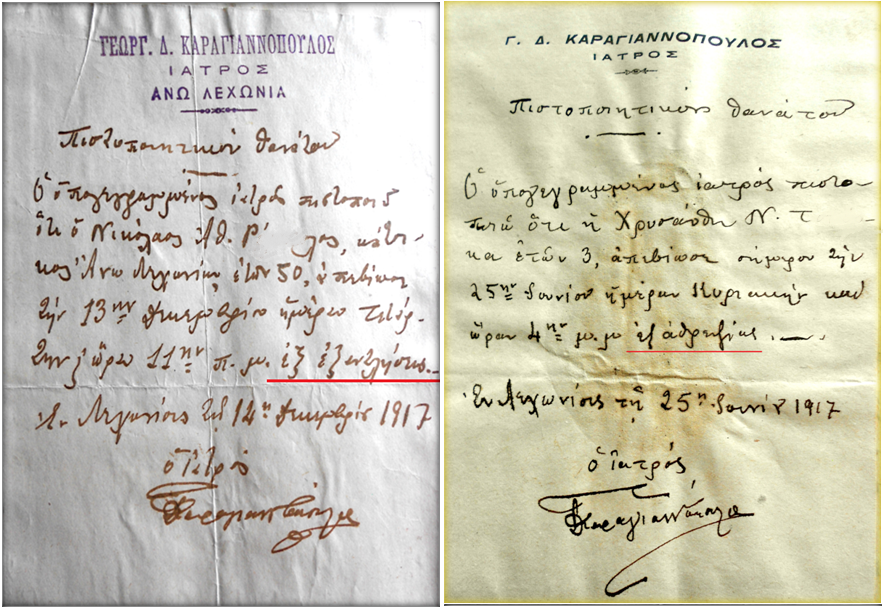 ΑΝΩ ΛΕΧΩΝΙΑ - ΠΗΛΙΟ -: Ο λιμός στο Πήλιο το 1917