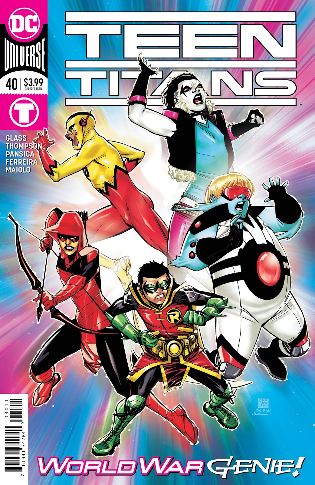 Weird Science DC Comics: Teen Titans #40 Review