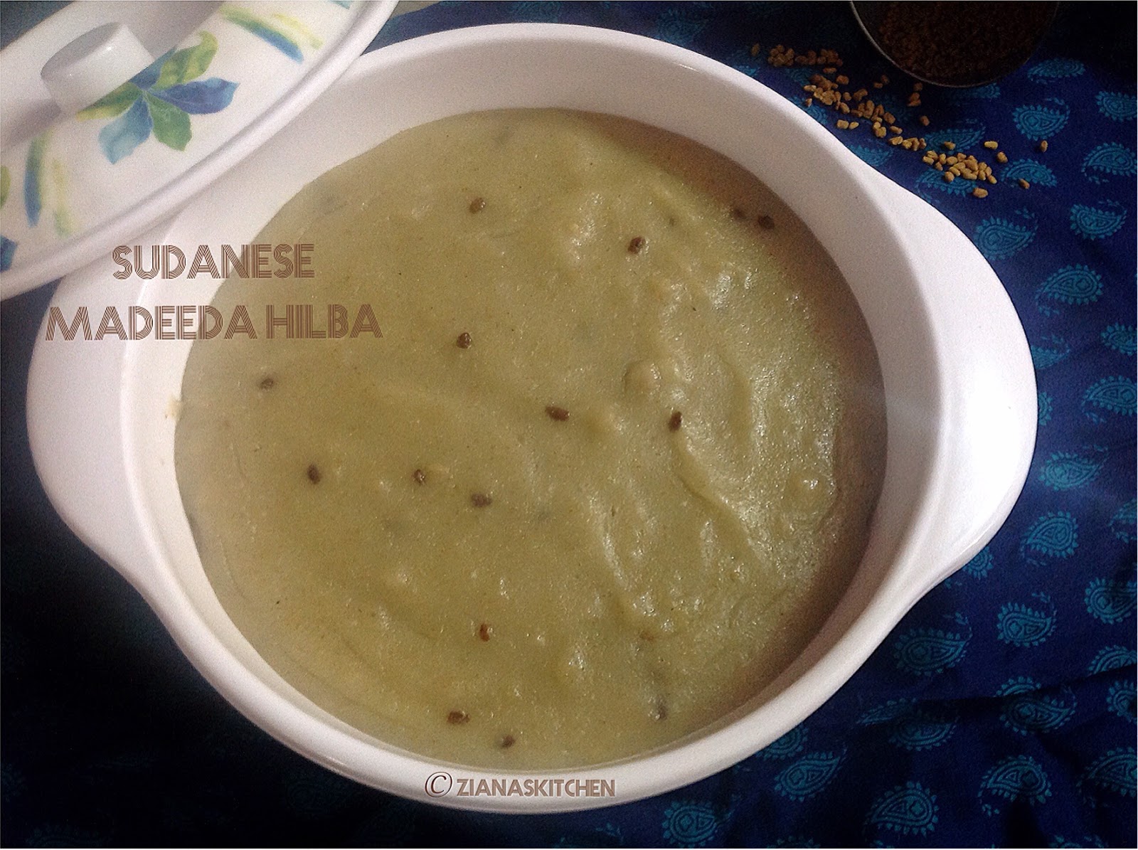 ZianasFoodArchive: Sudanese Madeeda Hilba