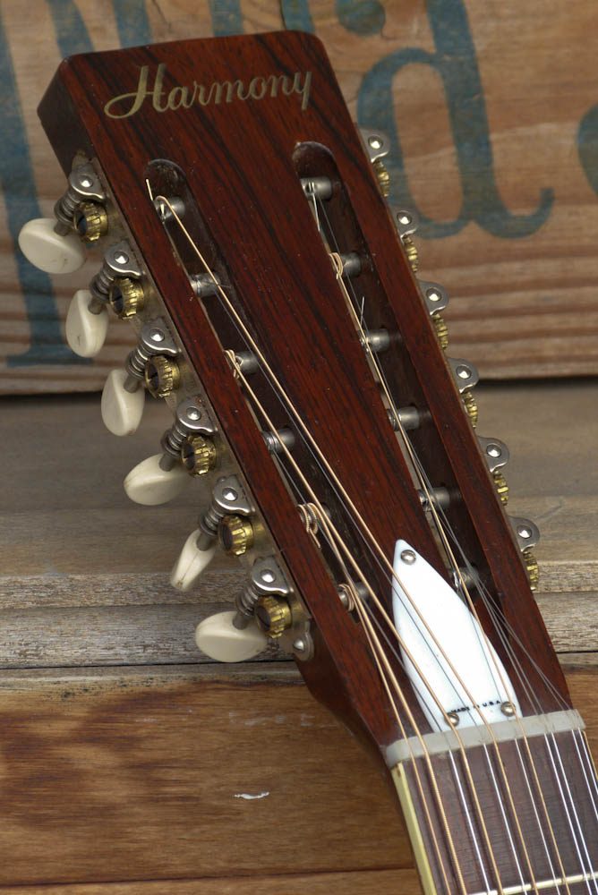 1967 Harmony H1270 Jumbo 12 String Guitar