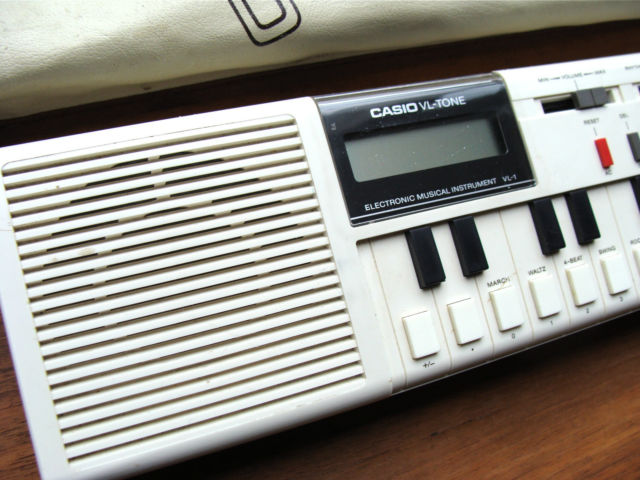 MATRIXSYNTH: Casio VL1 VL Tone Keyboard with Soft Case SN 1G106A