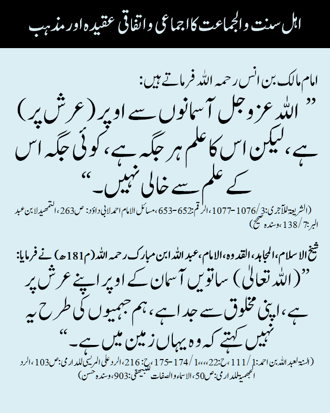 Allah Arsh Par Hai - Urdu Islamic Website - Urdu Islamic Speeches ...