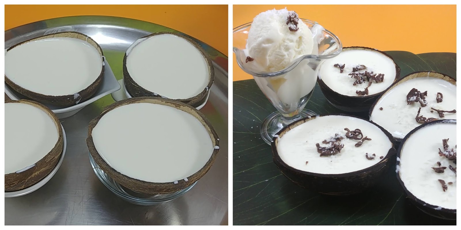 Los Sabores de la Gastronomía: HELADO DE COCO