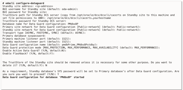 Simplified Data Guard Integration with Oracle Database Appliance | DB ...