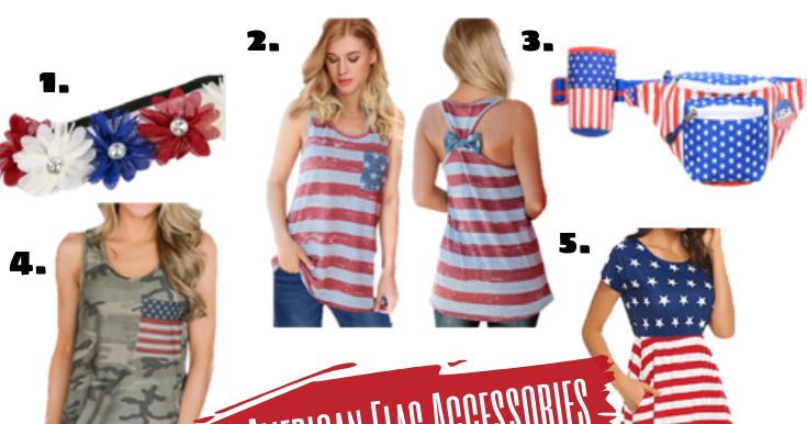 American Flag Accessories to Make the Cutest Summer Holiday Outfits ...