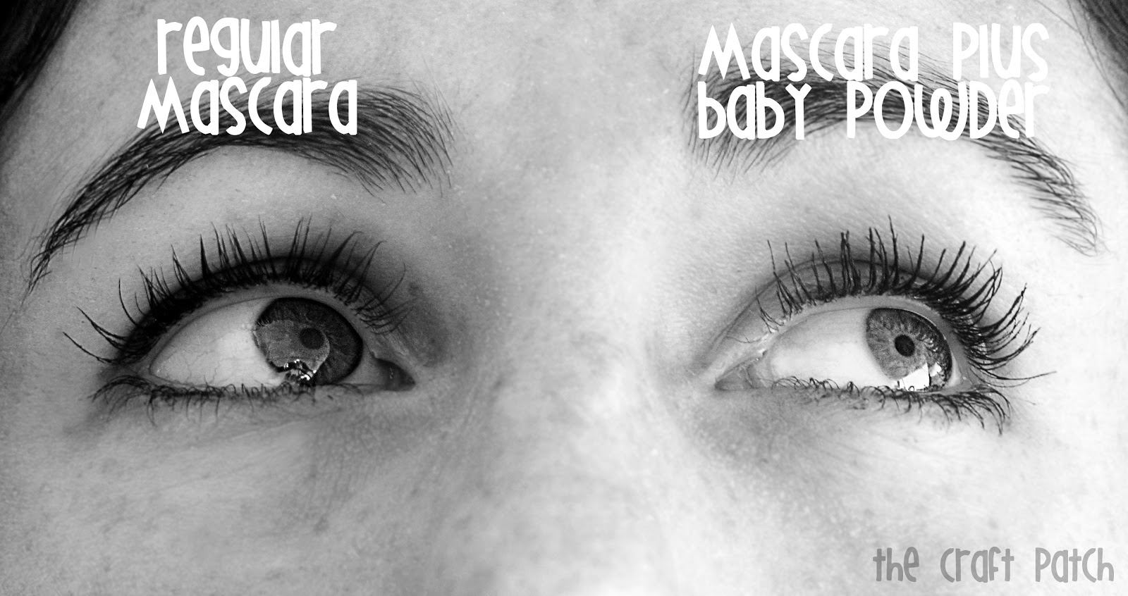 Pinterest Tested: Fuller Lashes Using Baby Powder