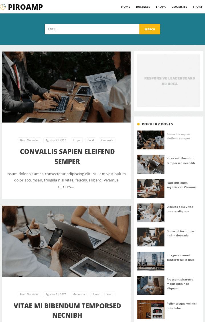 AMP Blogger Templates in 2021 Free Download | Blogger AMP Themes