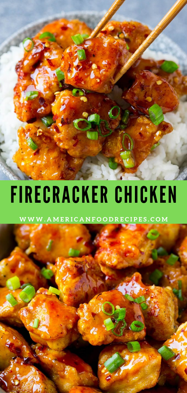 FIRECRACKER CHICKEN - American Food Recipes