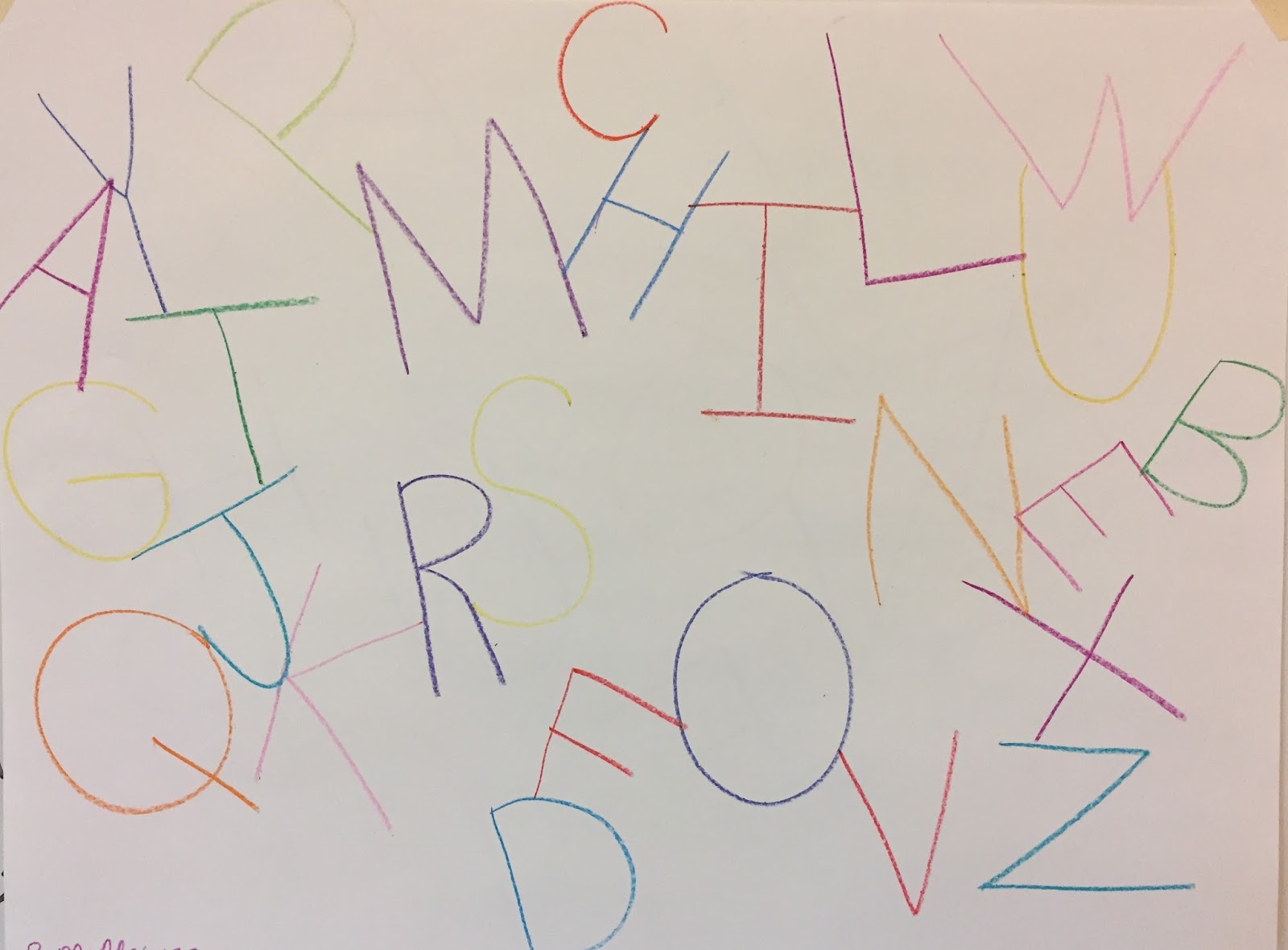 Pencils 'n Paintbrushes: Abstract Alphabet