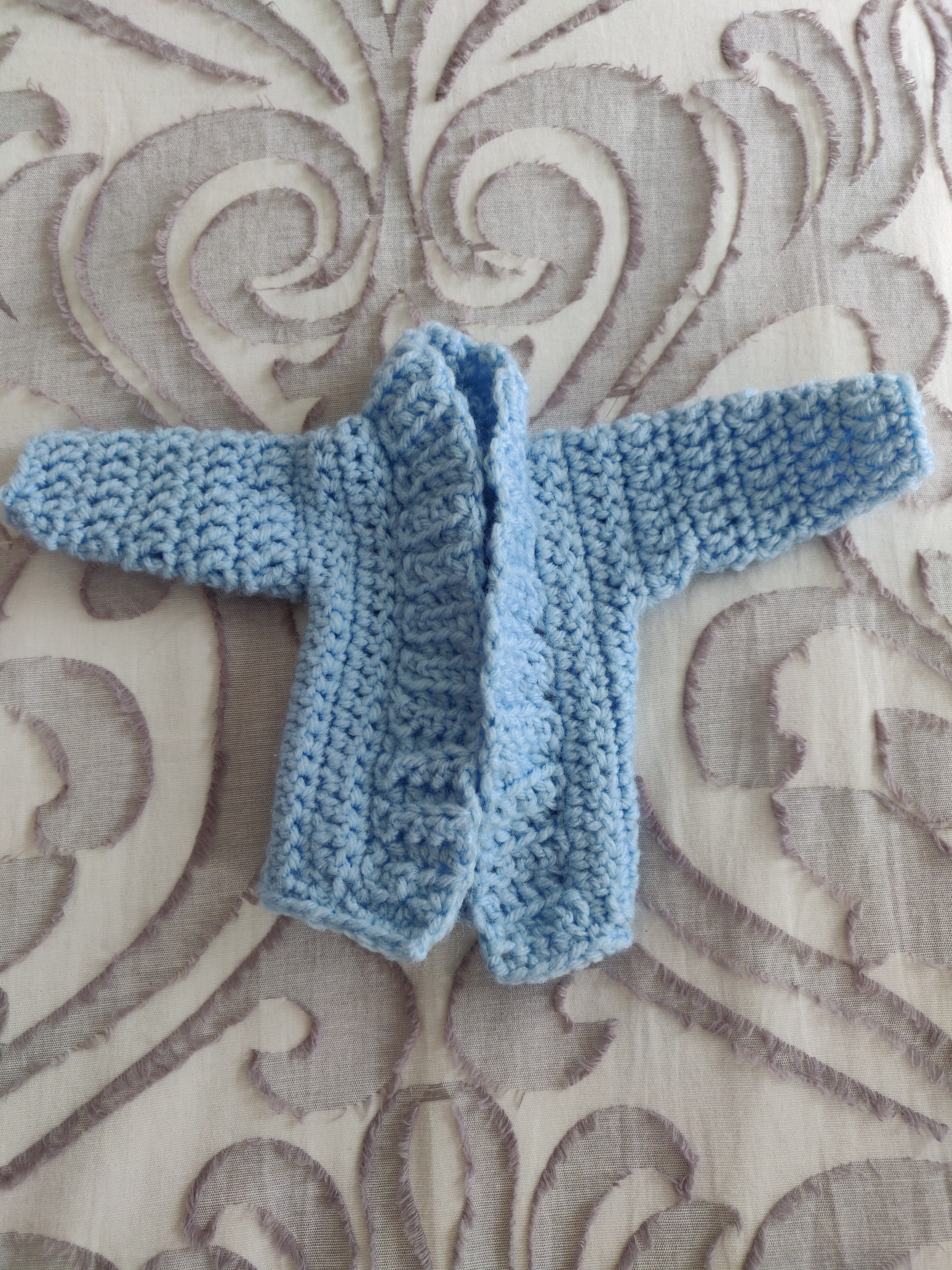 Abigail's Crochet Creations: 18" Doll Cardigan or Vest