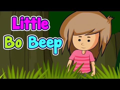 Little Bo Peep Funny Cartoon Nursery Animation Rhymes for Children ...