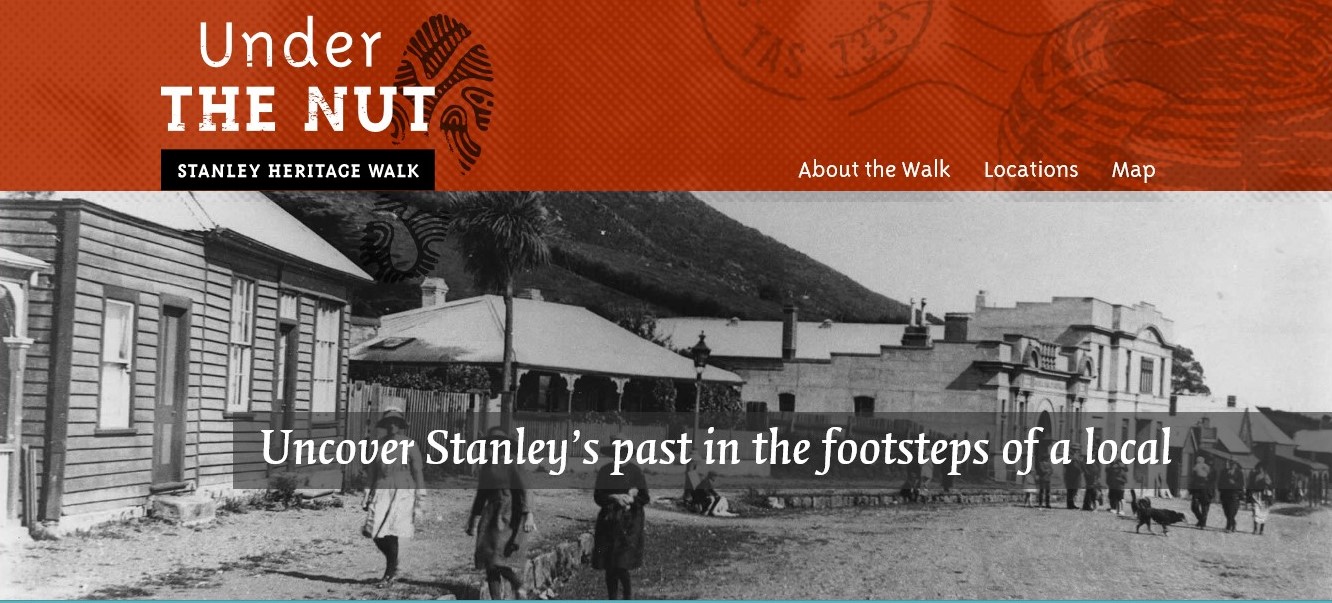 Discover Stanley via 'Under The Nut' Stanley Heritage Walk