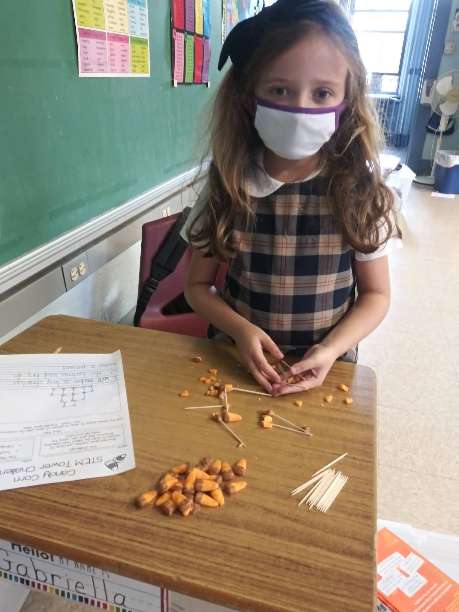 Terrific Third Graders: Grandparents' Day 2020 - Candy Corn STEM Tower ...