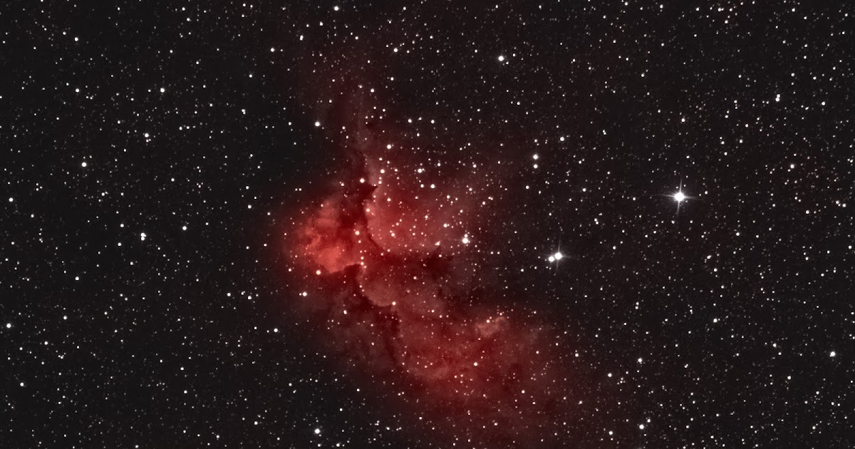 Astrophotography Andy's Adventures: The Wizard Nebula (Sh2-142)