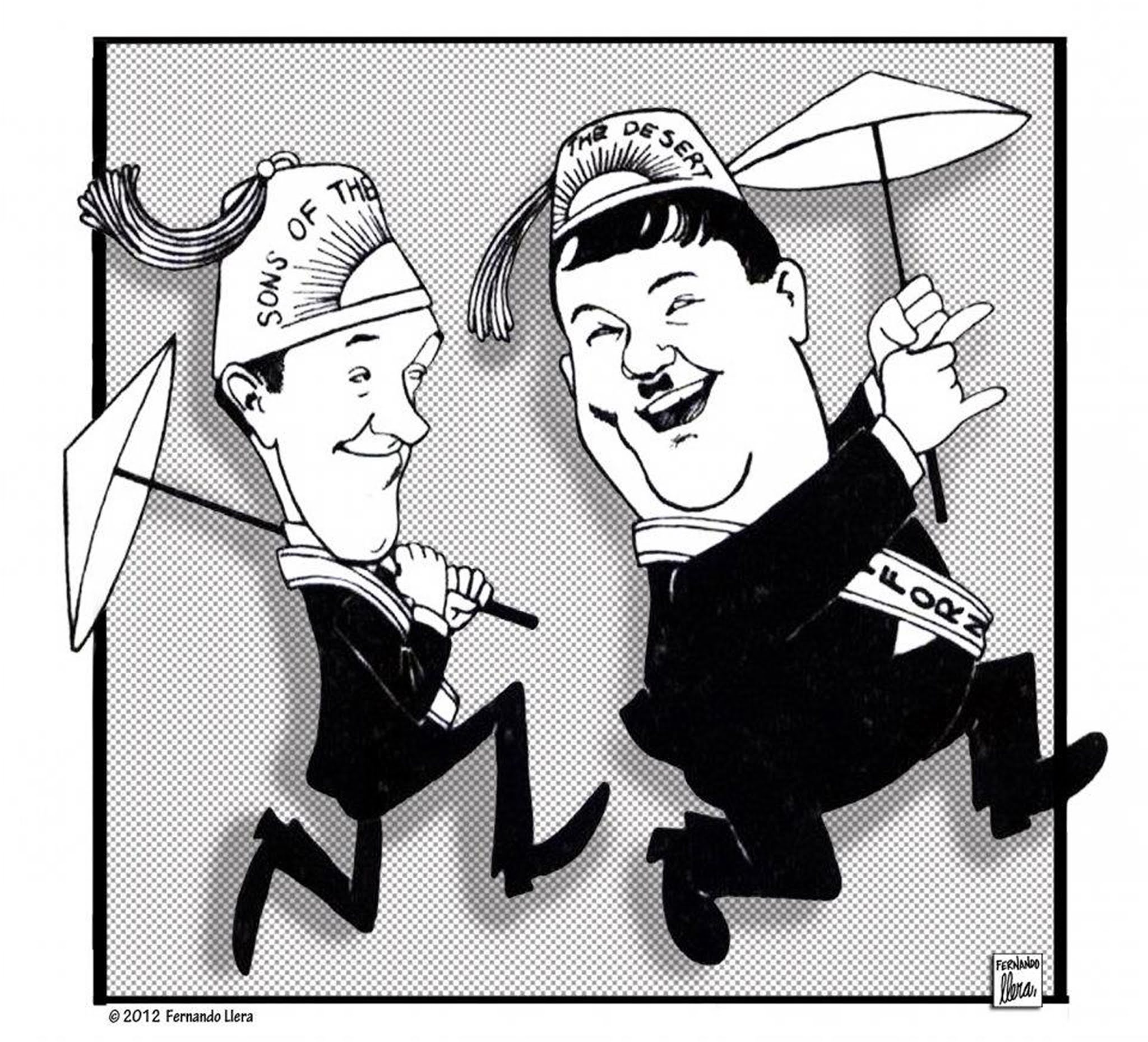 FERNANDO LLERA 'TOONS: OLIVER HARDY remembered on his birthday.