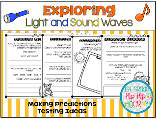 1st Grade Hip Hip Hooray!: Exploring Light and Sound Waves