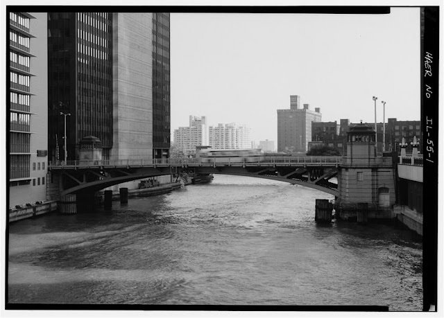 Industrial History: 1916 Jackson Boulevard Bridge over the South Branch