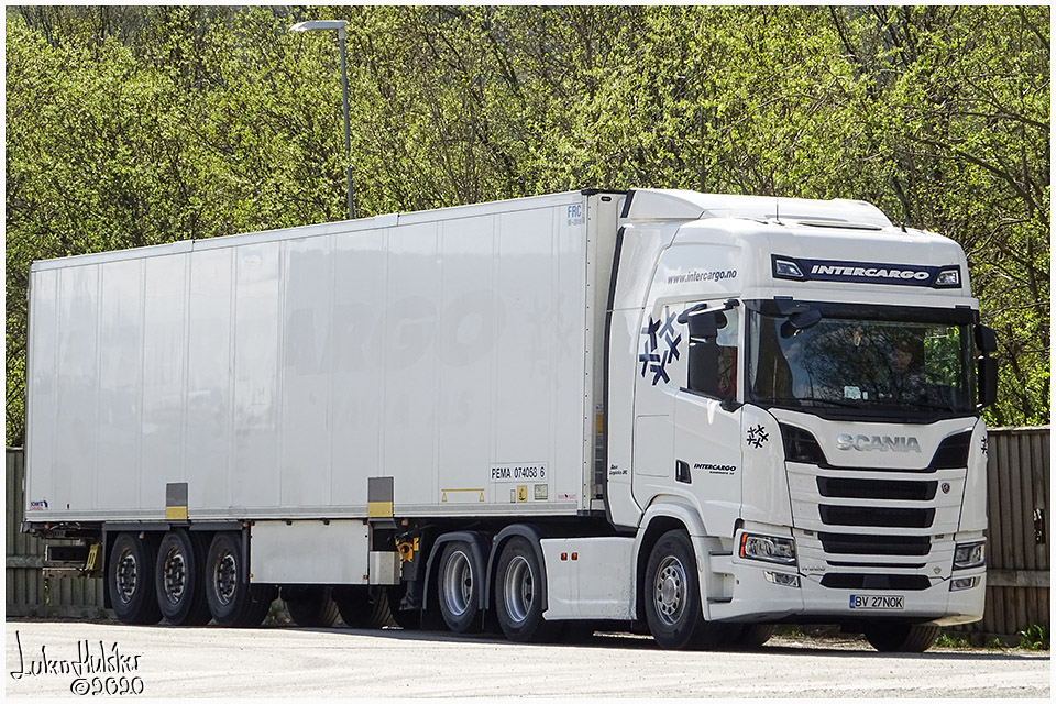 SCANIA: Scania R650 V8 ''nextgen'' - Intercargo Scandinavia / Sass ...