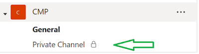 Private Channels in Microsoft Teams