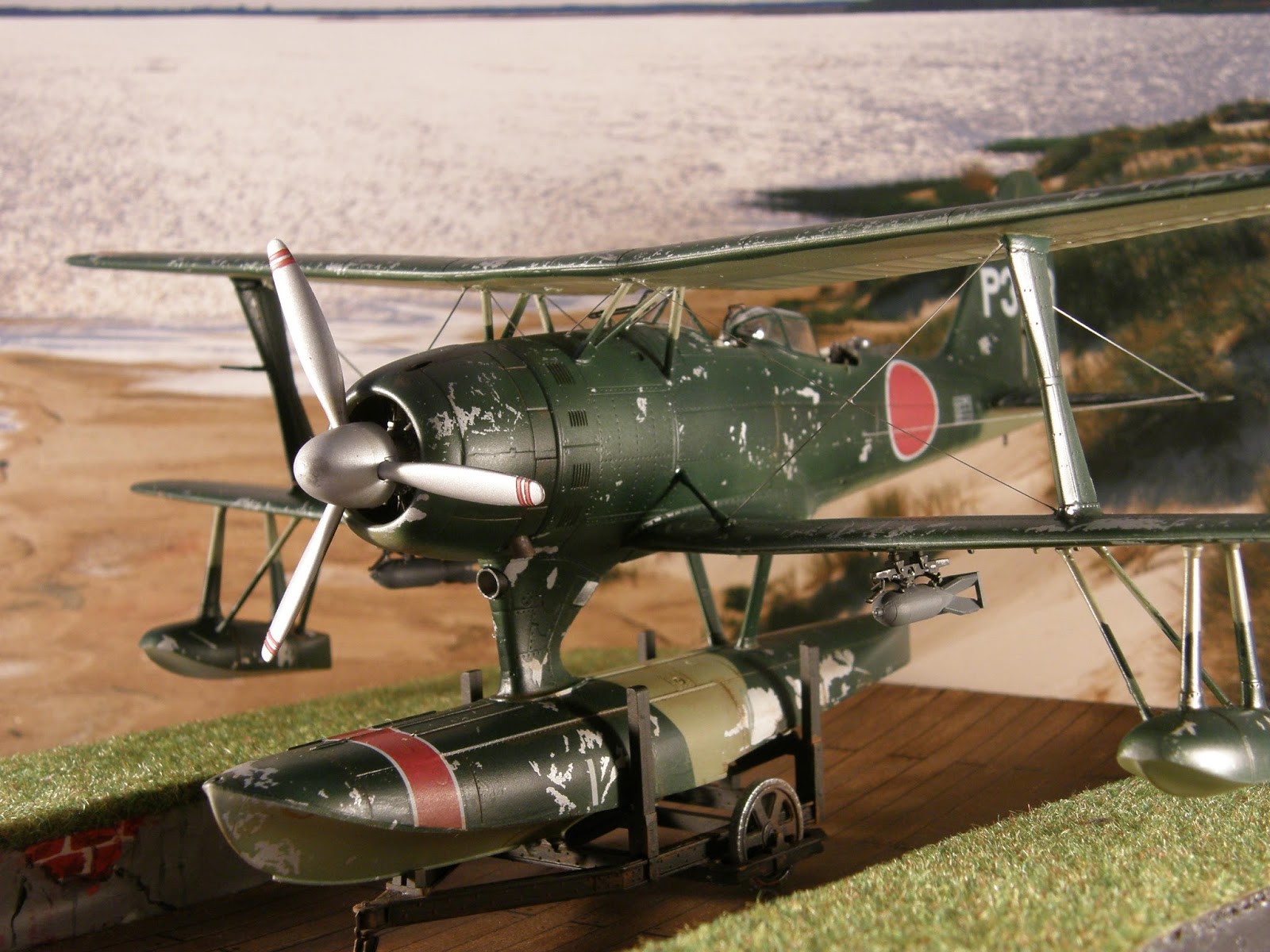WildEagles: Mitsubishi F1M2 "Pete" by Richard Holak