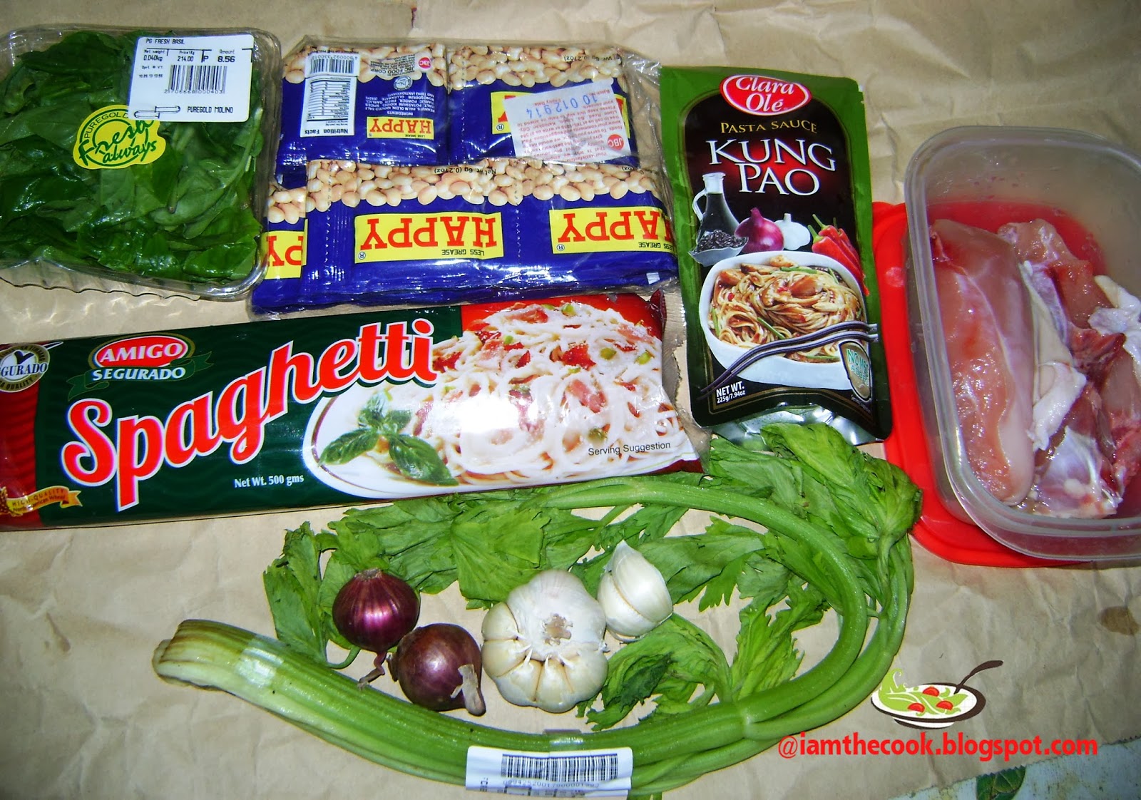 i am the cook!: Spicy Kung Pao Chicken Pasta