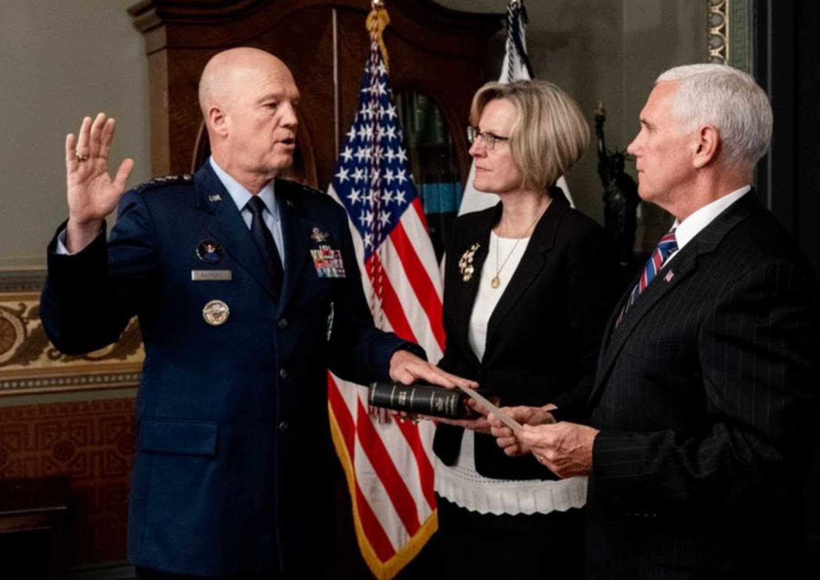 Whopper's Bunker: First Chief of Space Operations sworn in