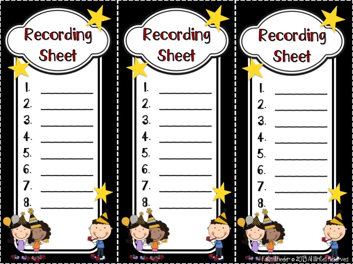 Freebies & Linky Parties | Faith Wheeler Education