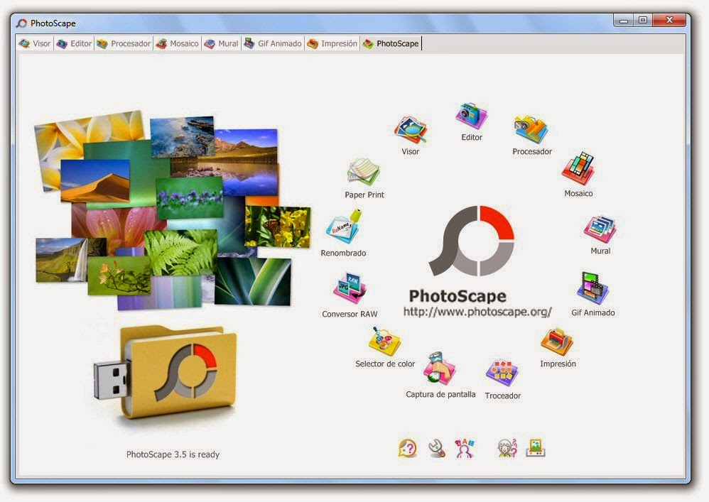 Descargas gratis : PhotoScape 3.7, edita tus fotos de una manera fácil ...