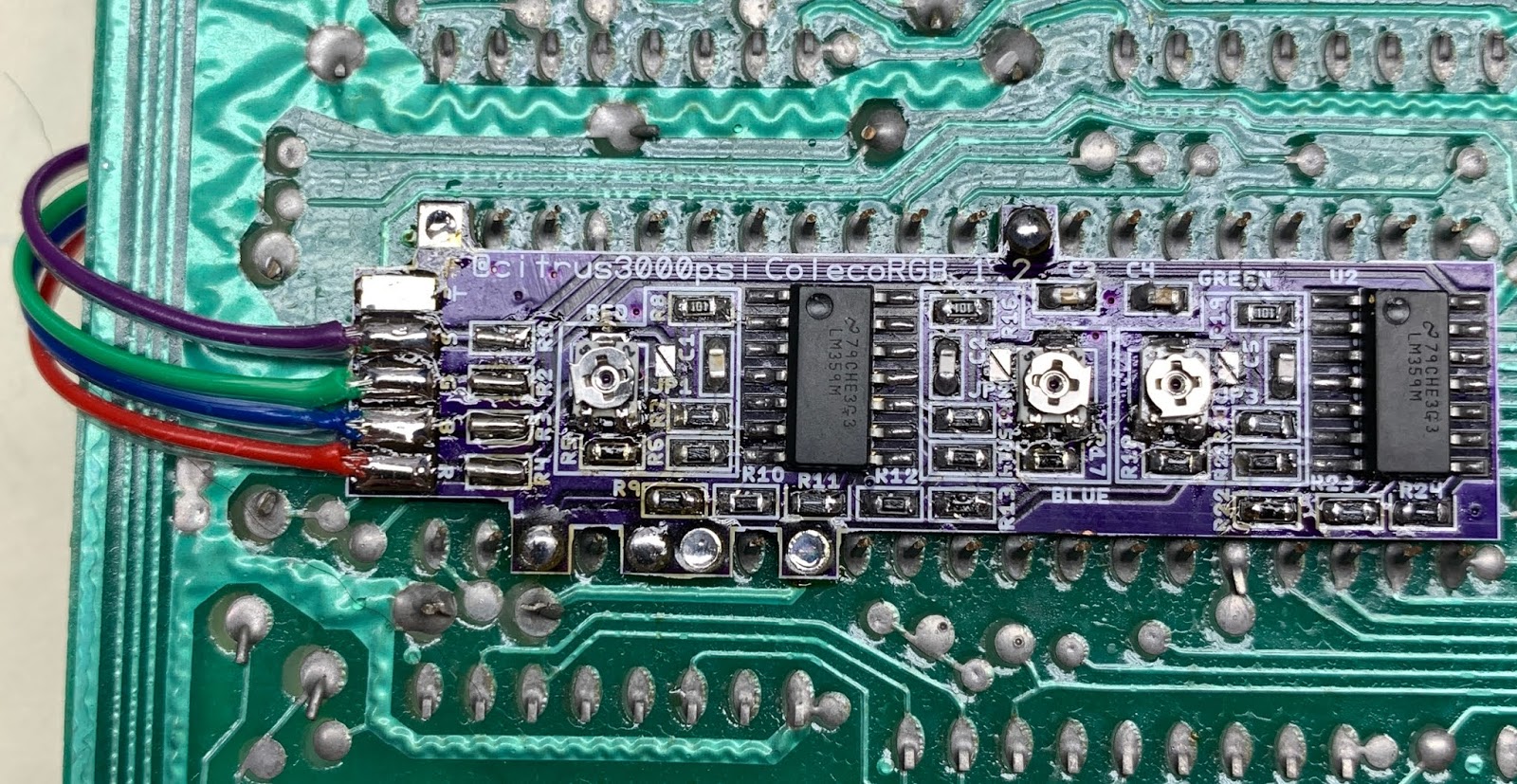 ColecoVision RGB Mod [Updated]