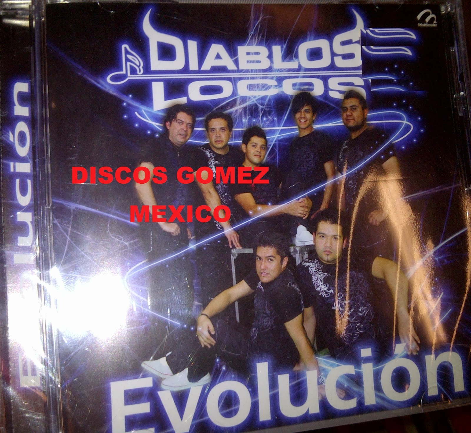 DISCOS GOMEZ MEXICO: LOS DIABLOS LOCOS-EVOLUCION