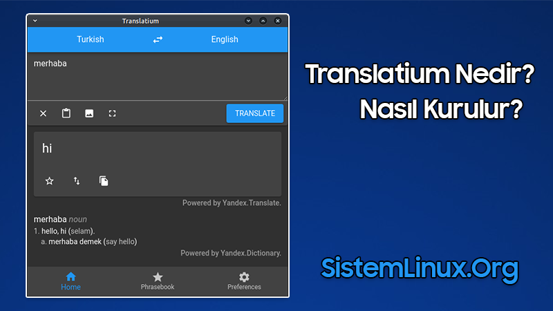 Translatium Nedir? Nasıl Kurulur? | SistemLinux.Org 🐧 🇹🇷 GNU/Linux ...