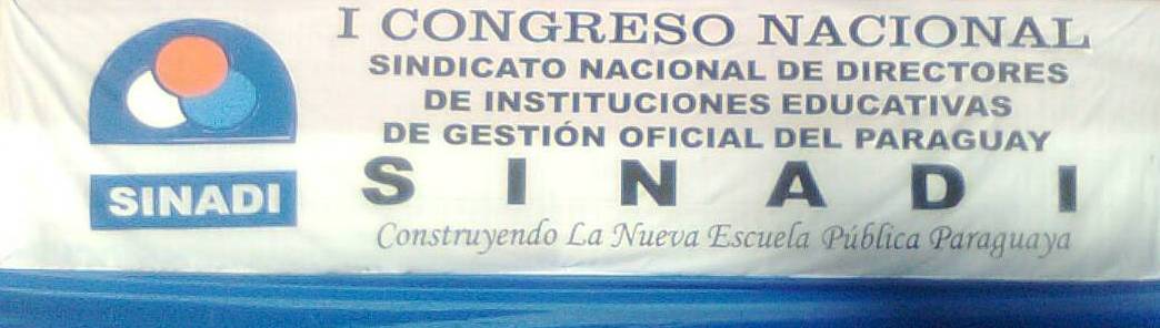 Idioma-Guarani: CONGRESO NACIONAL DE DIRECTORES Y SUPERVISORES - SINADI