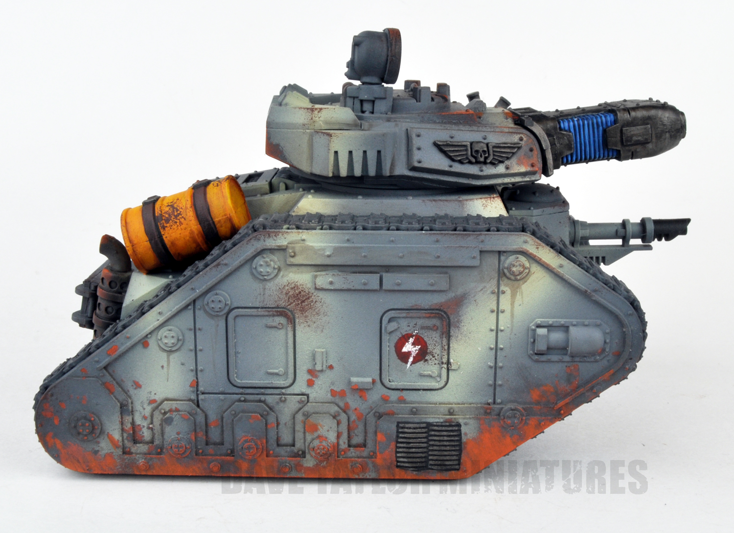 davetaylorminiatures: Steel Legion Tank Detailing - Heroes of Armageddon