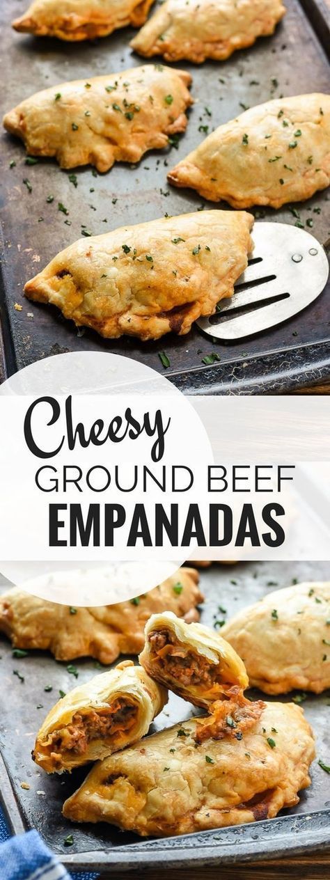 Cheesy Ground Beef Empanadas - easy booking