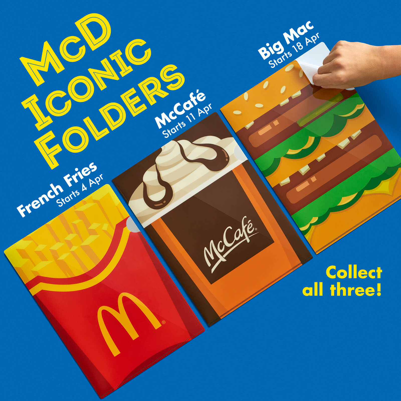 麦当劳 4月份 促销！新产品 & McDonald's Iconic Folders - Leesharing